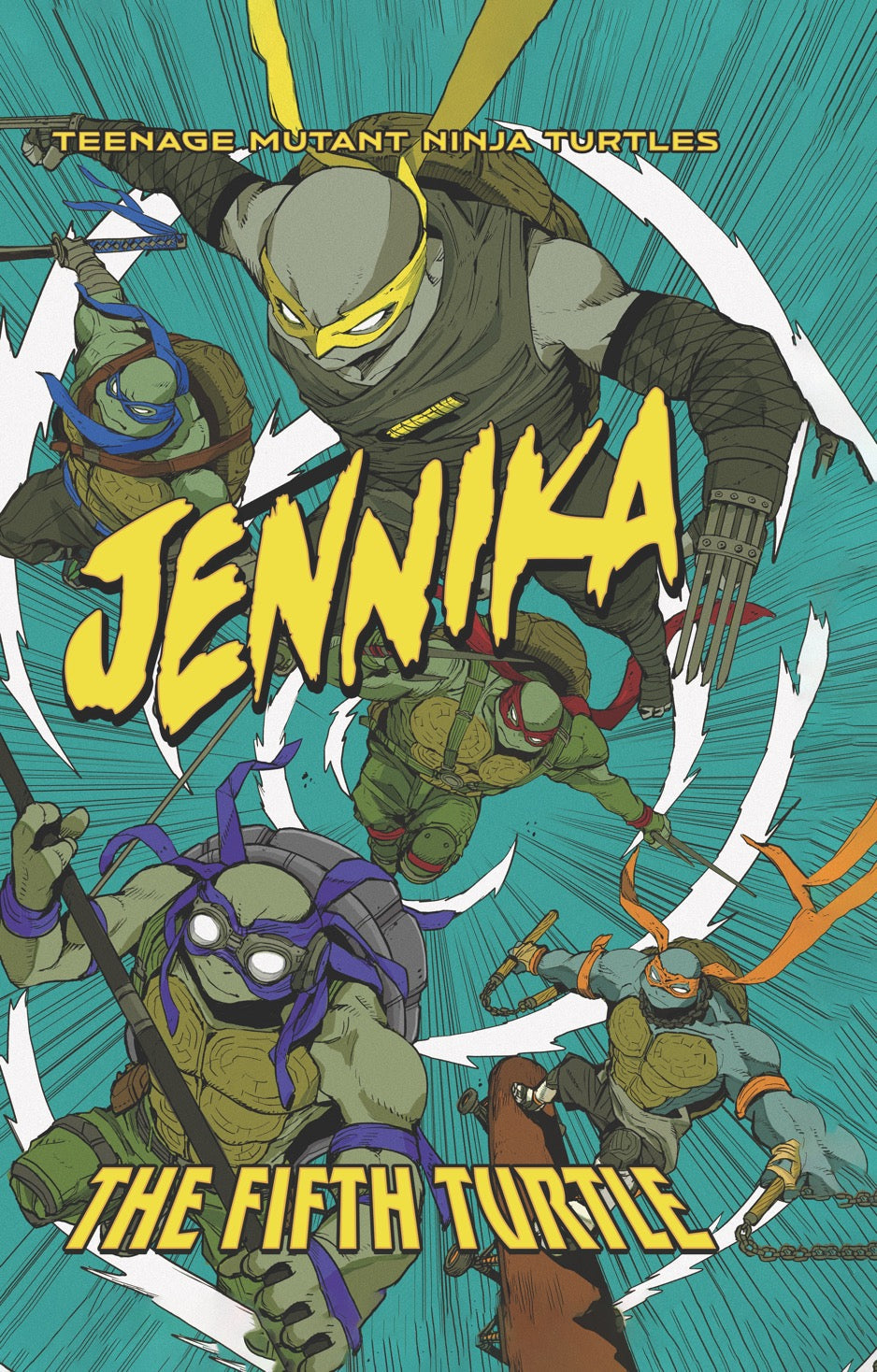 Teenage Mutant Ninja Turtles: Jennika—The Fifth Turtle - IDW Exclusive – IDW Publishing