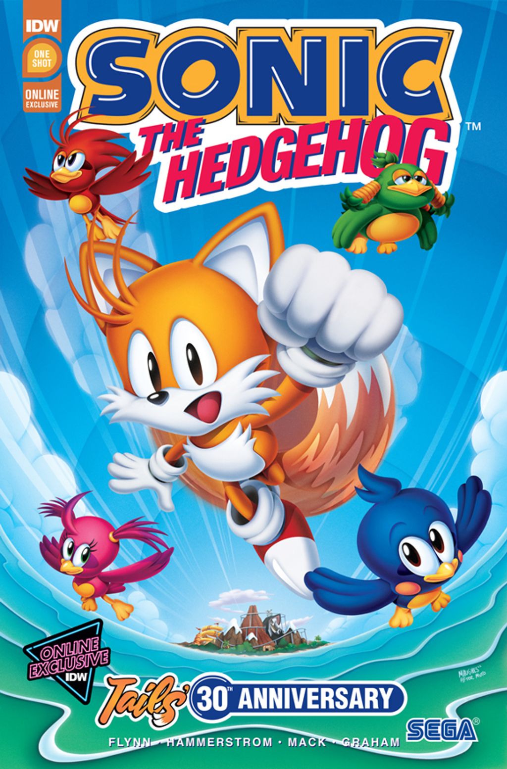 Sonic The Hedgehog 30th Anniversary Special Idw Sonic Hub 44 Off