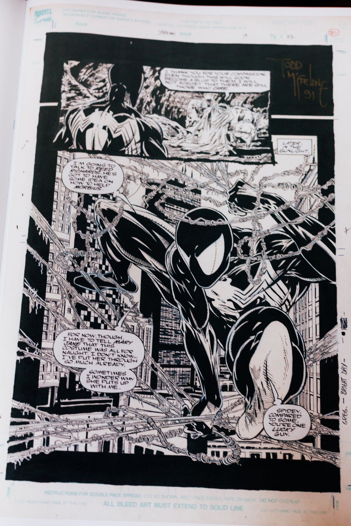 Todd McFarlane's Spider-Man Artist’s Edition – IDW Publishing