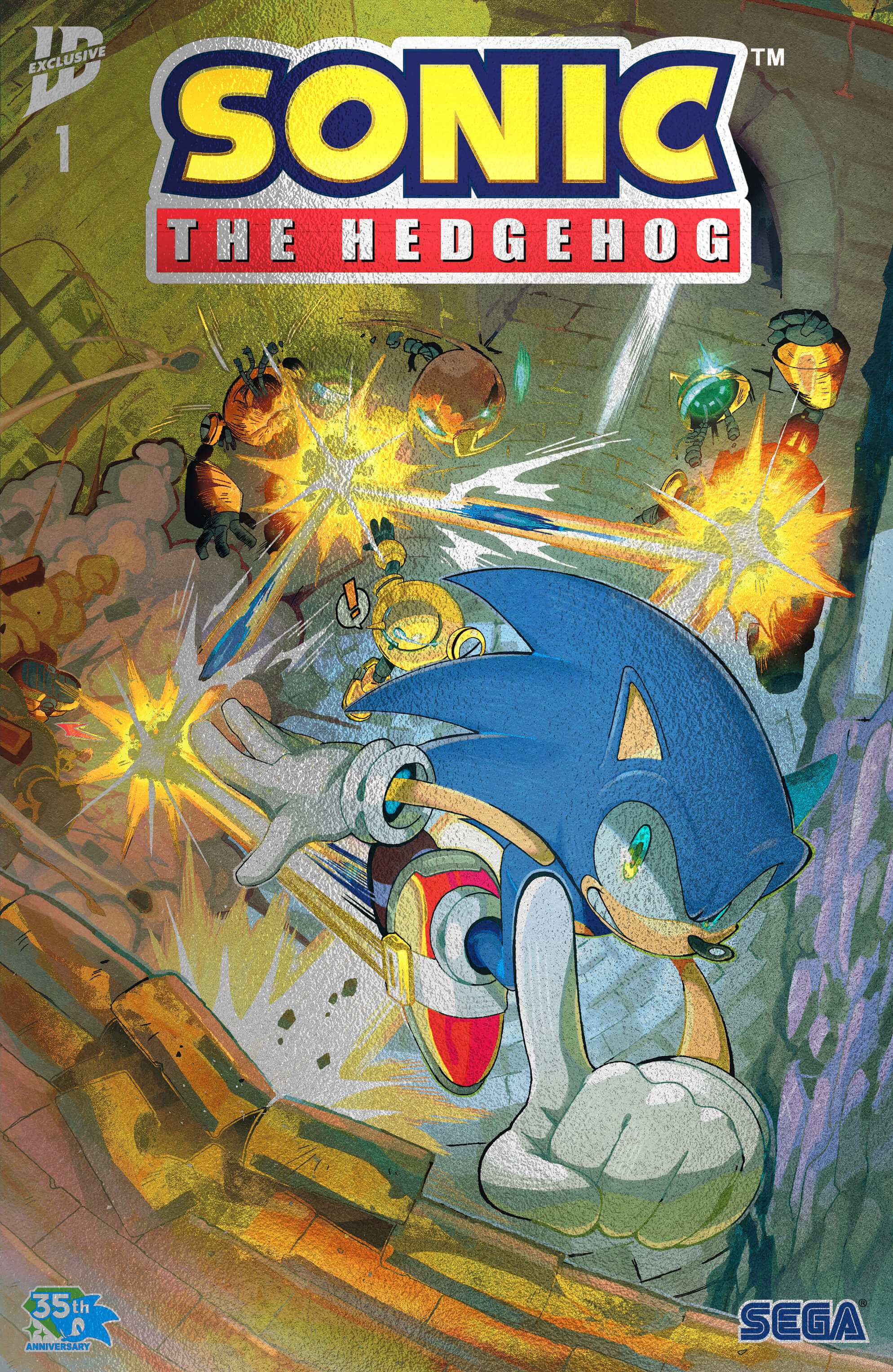 Sonic the Hedgehog #1: CGD 2026 - IDW Exclusive