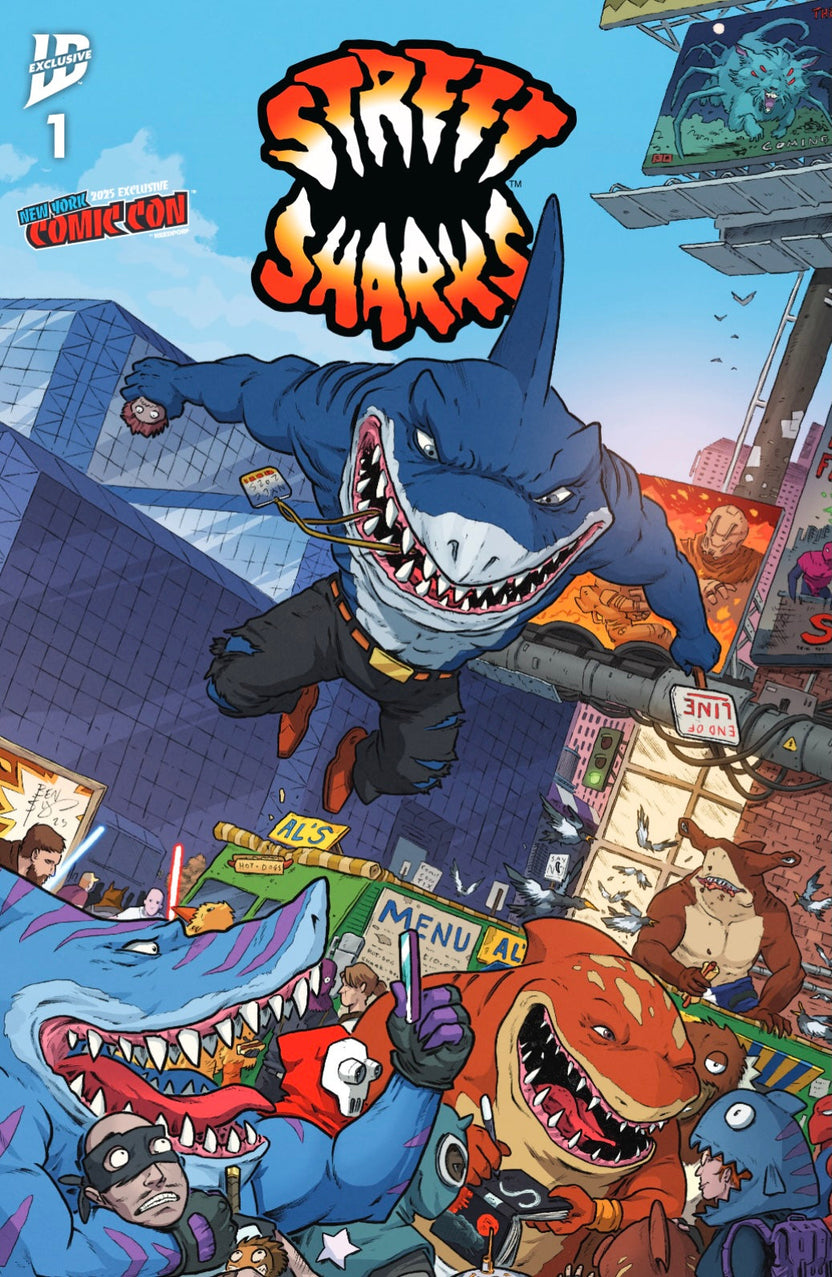 Street Sharks #1 - NYCC Exclusive – IDW Publishing